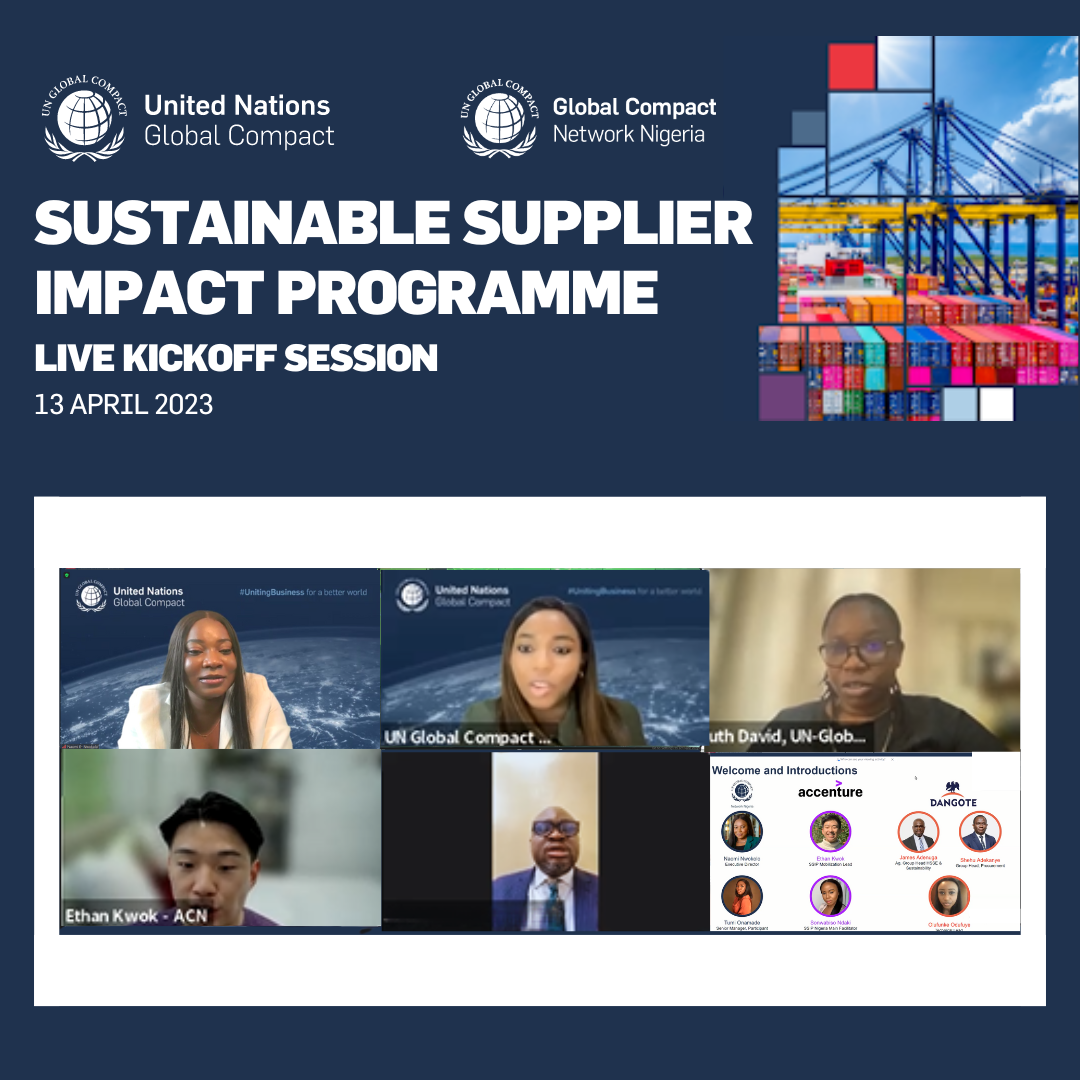 UN Global Compact Network Nigeria Partners Dangote Group on Sustainable ...